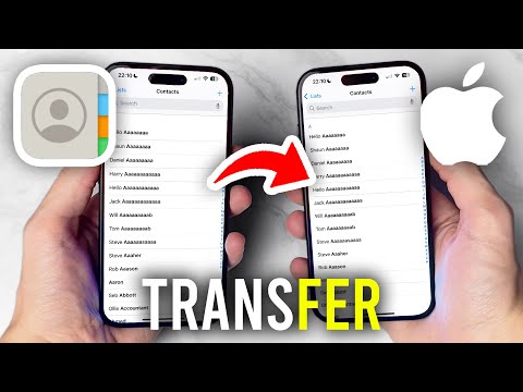 How To Transfer Contacts From Old iPhone To New iPhone - Full Guide