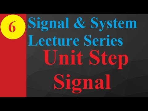Unit Step Signal Basics, Function, Graph, Properties, and Examples in ...