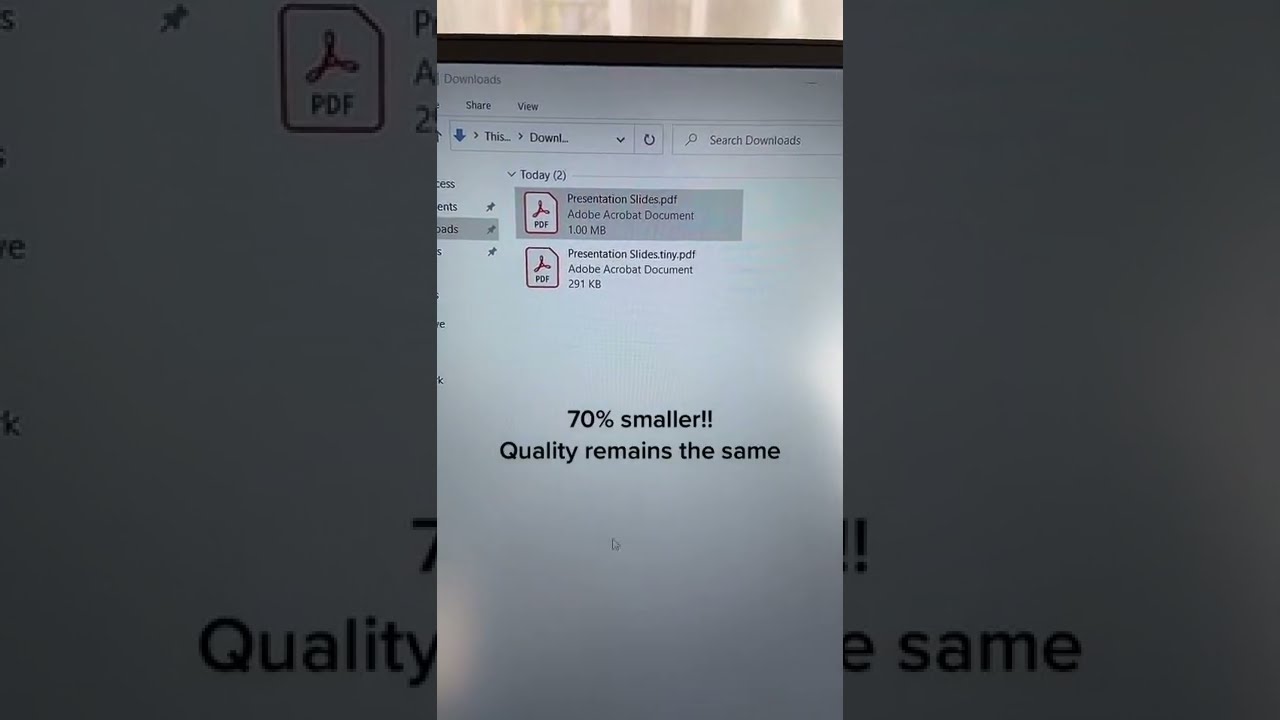 How to compress large PDFs without losing quality • No app needed