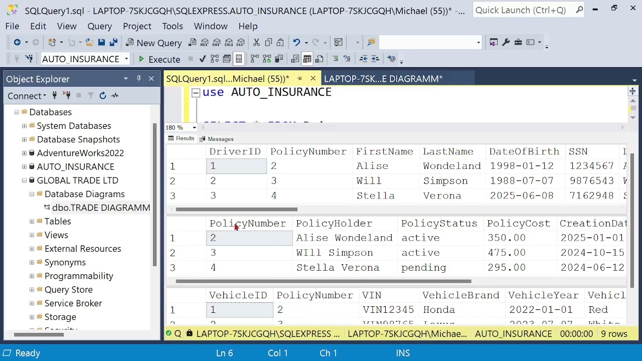 GK05: Database Design Management Demo