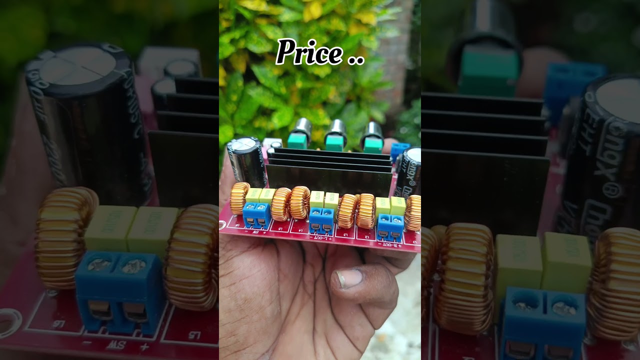 Tpa3116d2 class d 2.1amplifier board #shorts #speaker #youtubeshorts #diy #dj #amplifier#bass #tech