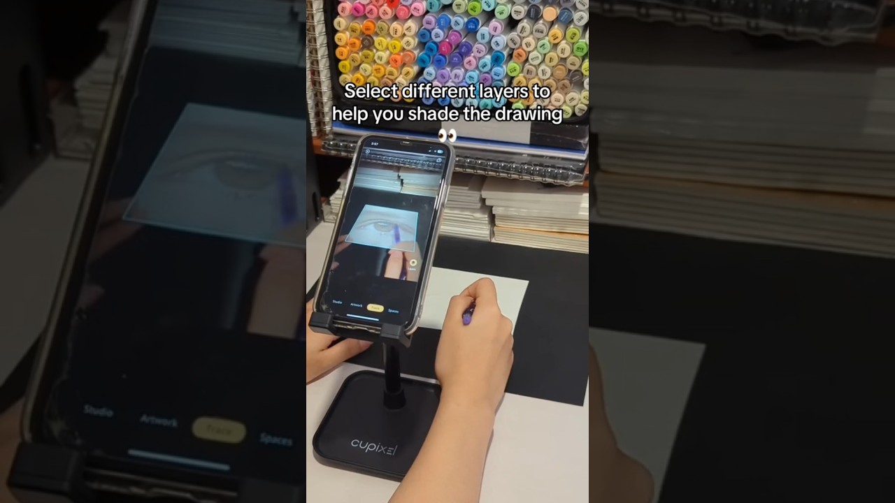 How to draw super realistic (for beginners)!!! Using Cupixel to get the right proportions 💖👀✨