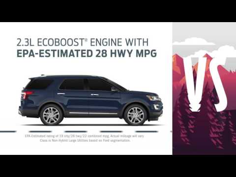 2016 Ford Explorer Review & Compare to the 2016 Chevy Traverse
