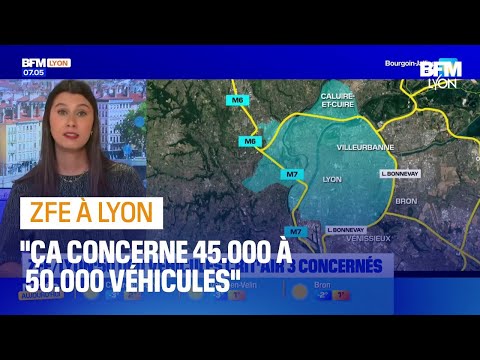 la ville de Lyon interdite aux véhicules crit air 3 | Chaque jour que ...