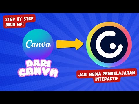 Cara Buat Media Pembelajaran Interaktif Dari Canva Menjadi Interaktif Dengan Genially - Step By Step