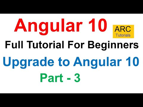 Learn Angular 10 Tutorial 3 Upgrade to Angular 10 | Angular 10 Tutorial For Beginners - Mind Luster