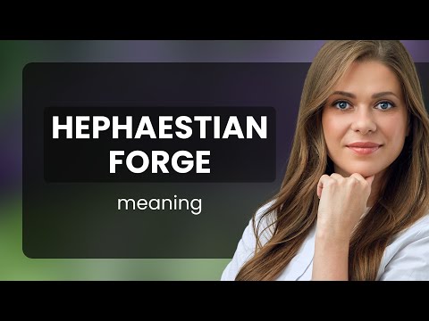 Unveiling the Mysteries of the "Hephaestian Forge"