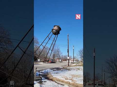 Water Tower Nearly Falls On Home During Close Call Demolition