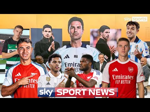 Sky Sports News | Zubimendi & Gyokeres DONE DEAL? Sesko, Rodrygo & Partey update! Arsenal Transfer