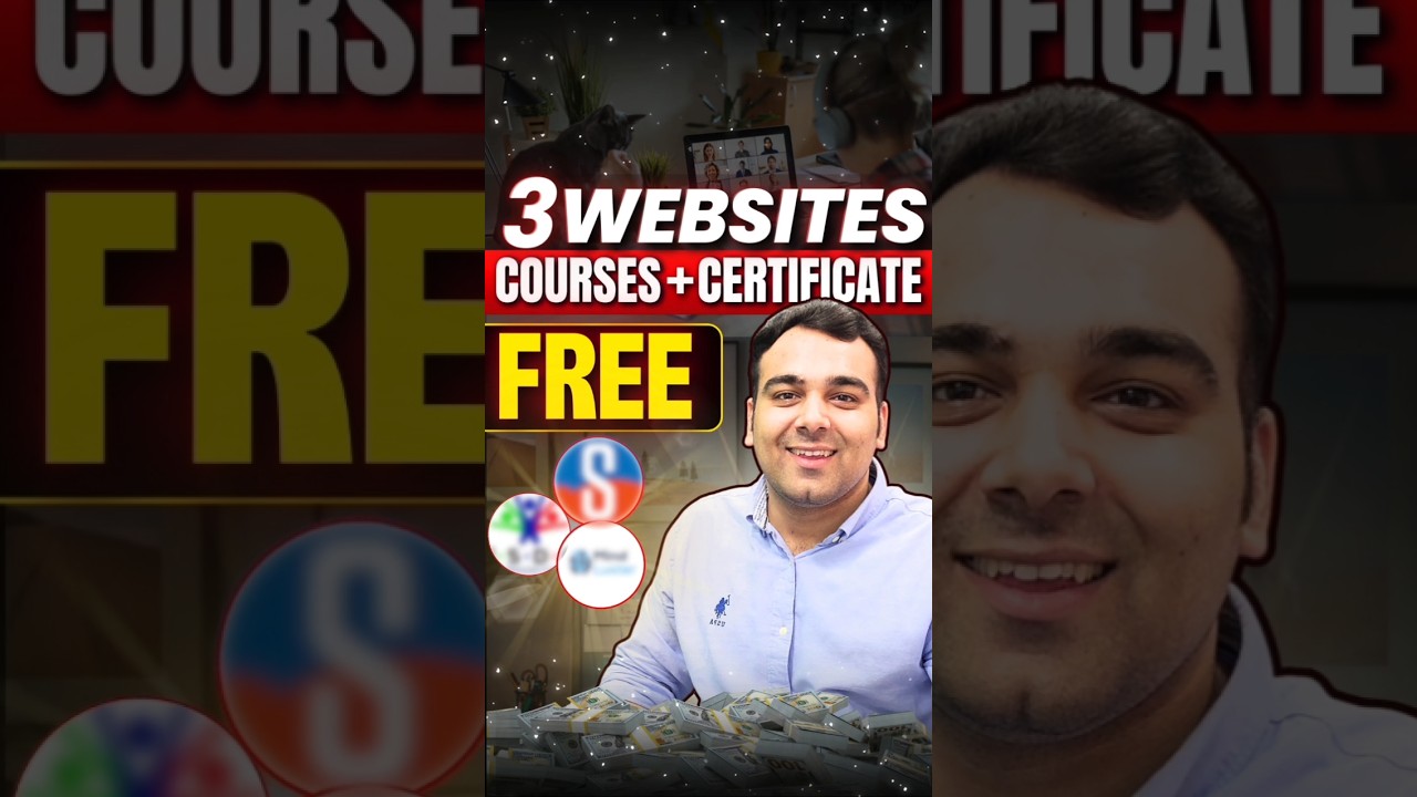 Top free Websites for Skill Development 🔥 #shorts