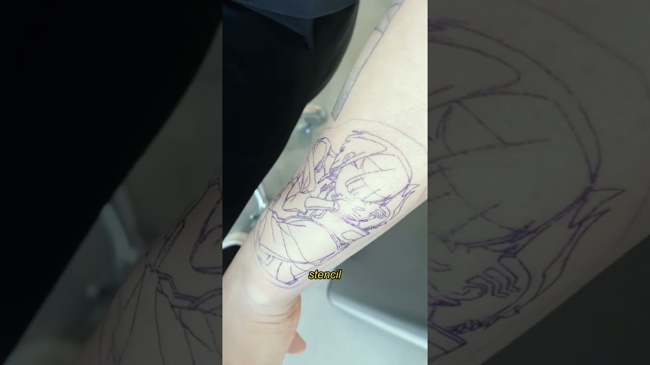 Lucy and David Tattoo | Cyberpunk: Edgerunners 🌙