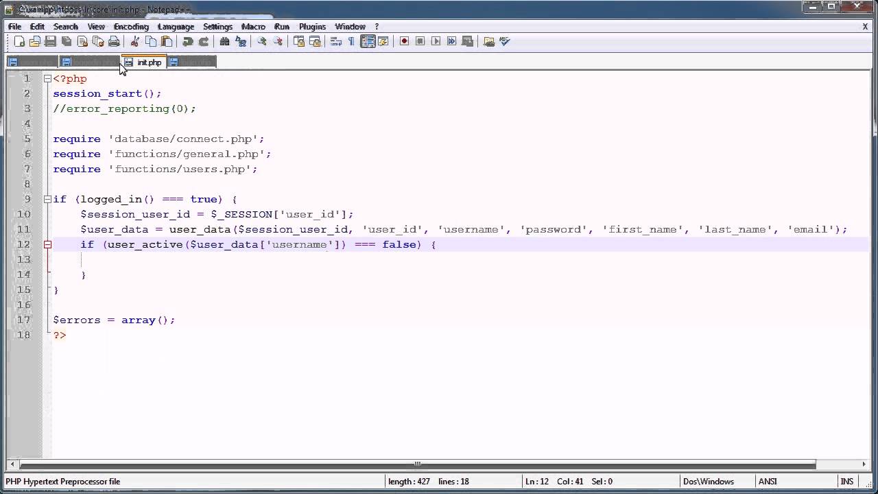 PHP Tutorials: Register & Login (Part 8): Disable/Ban User Accounts