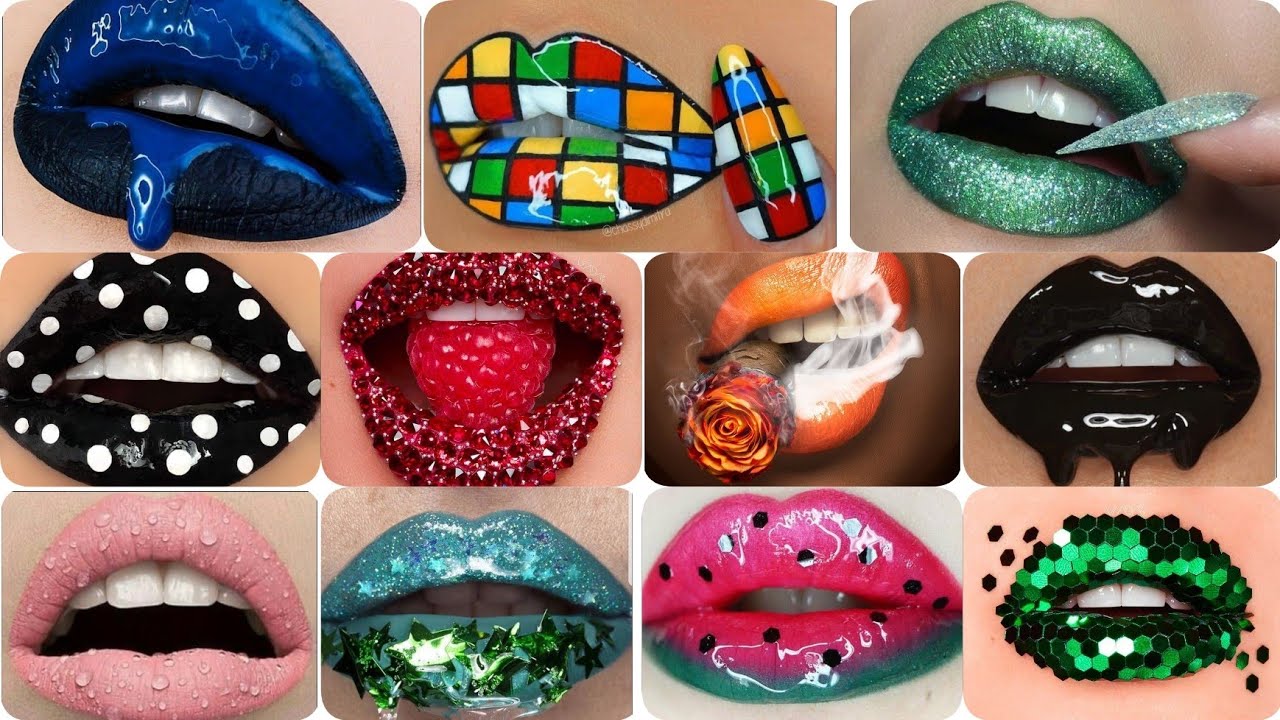 ✨Amazing Lips Art Dpz🦋 | 2023 Compilation beauty | Lip Art Images, Lip Art Ideas, #whatsappdpz