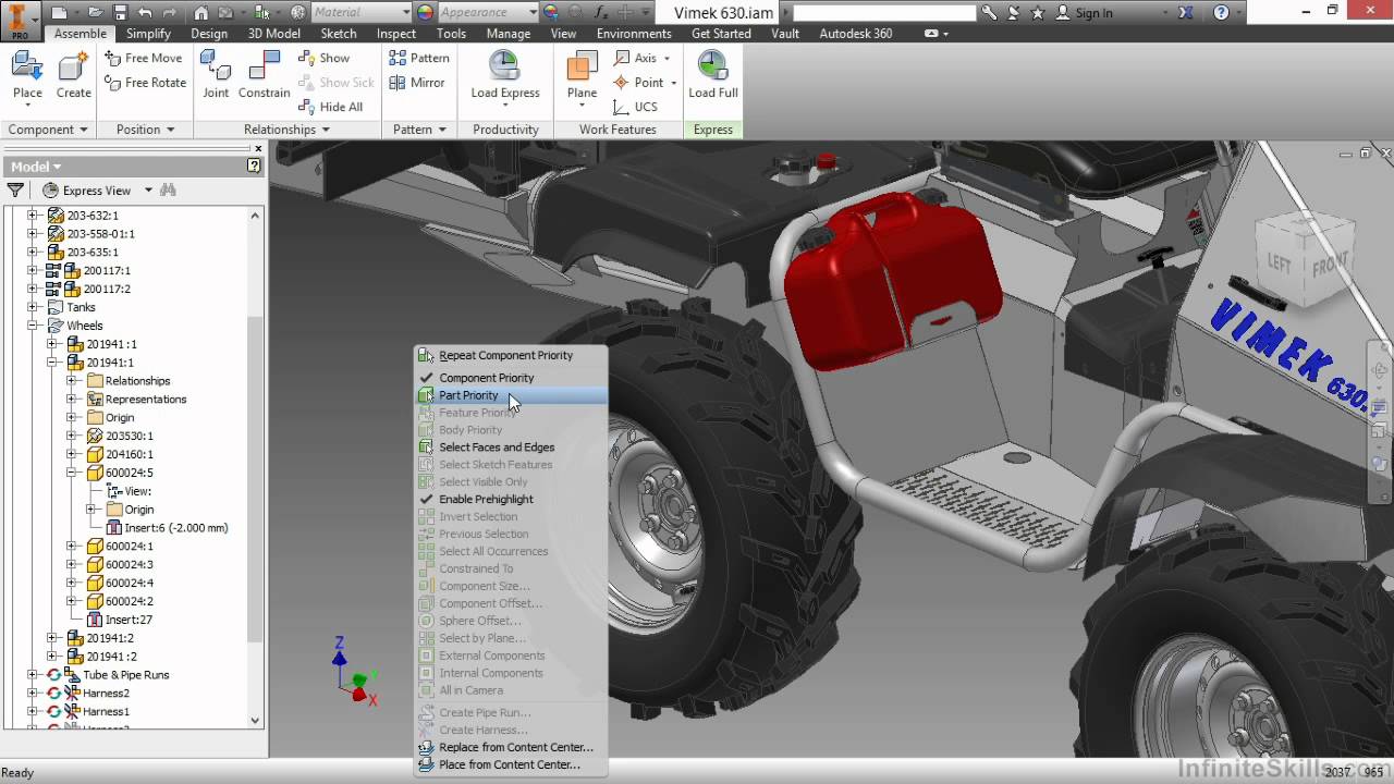 Autodesk Inventor - Advanced Assemblies Tutorial | Large Assembly Overview