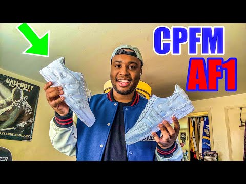 CPFM Air Force 1 Low Premium "White" 2024 Unboxing