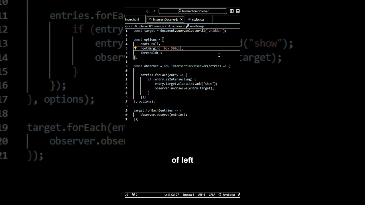 Fix JavaScript Intersection Observer Errors FAST | Master JavaScript Scrolling Techniques