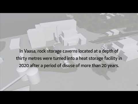 The Vaskiluoto CHP plant and heat storage facility in Vaasa