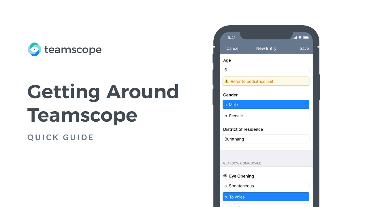 Getting started with Mobile Data Collection — Teamscope tutorial