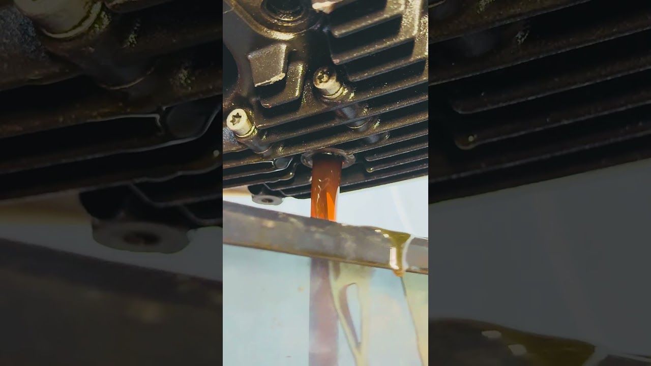 BMW R1200ST oil change #bmw  #bmw1200 #service #motorcycle #diy