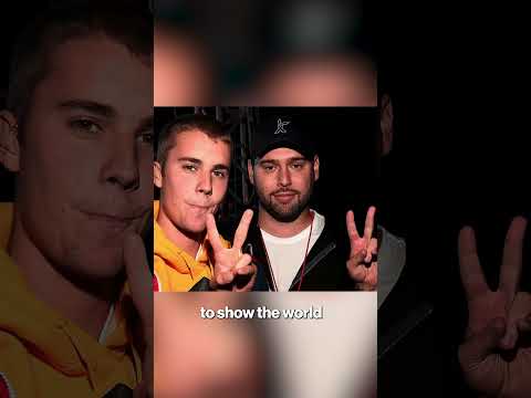 Justin Bieber's old manager Scooter Braun on where he stands with pop star #shorts
