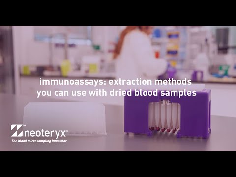 immunoassays: extraction methods for microsamples | Neoteryx