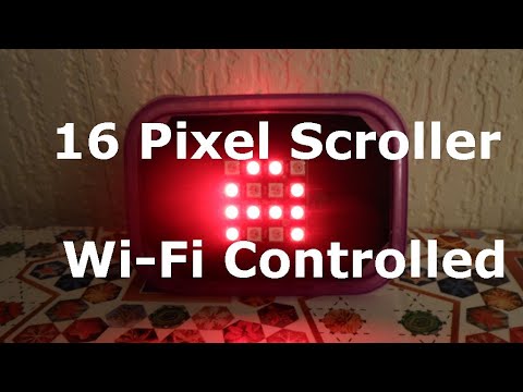 GitHub - maicod/16-pixel-RGB-Scroller: 4x4 WS2812-matrix controlled by ...