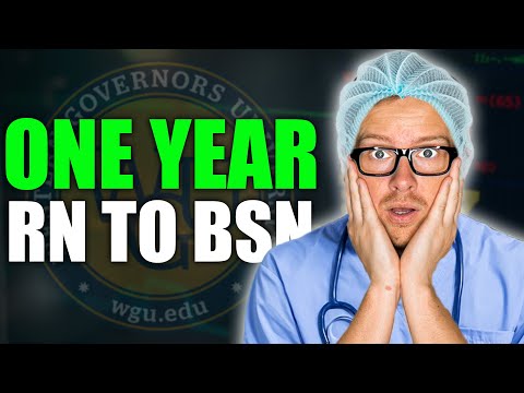 WGU BSN Degree Review (How To Get A Nursing Degree From WGU In 1 Year)