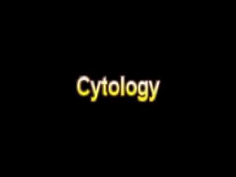 What Is The Definition Of Cytology - Medical Dictionary Free Online