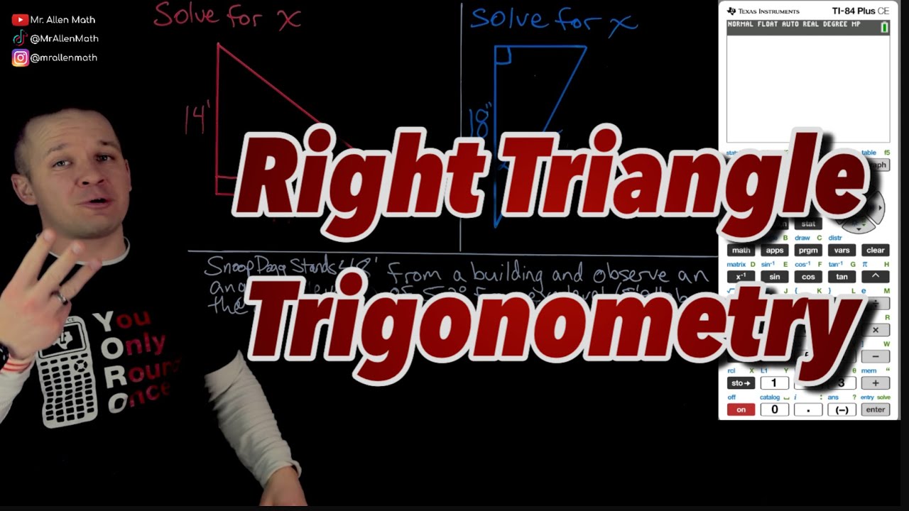 Trigonometry Essentials: Missing Angles, Sides, and Word Problems Solved!
