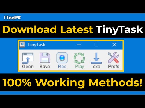 How to Download TinyTask on PC (Fix 404 Error) | 100% Working
