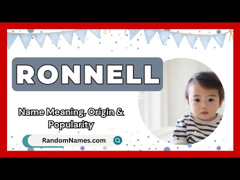 Ronnell - Baby Boy Name Meaning, Origin & Popularity - RandomNames.com