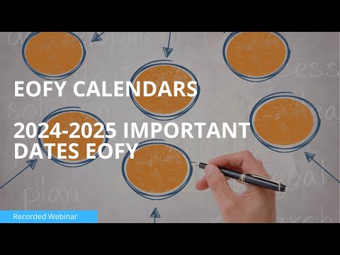 2024 2025 Important Accounting Dates Calendar