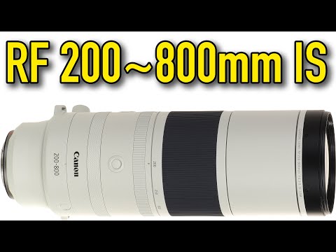 Canon RF 200-800mm: Superb stabilization & sharpness (6263C005)
