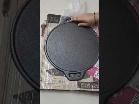 Hotelలో లాగా వస్తున్నాయి దోశలుPre Seasoned Castor iron dosa tawa review and seasoning|Rock Tawa
