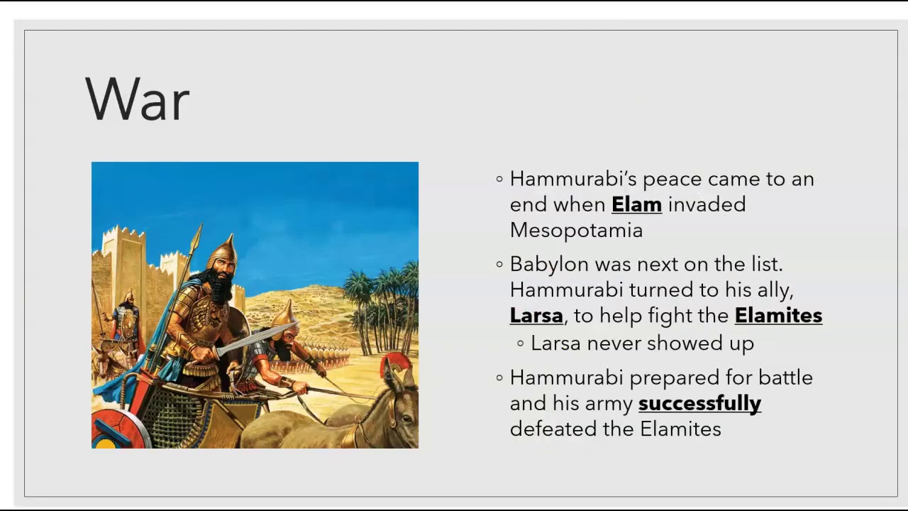 Hammurabi PPT