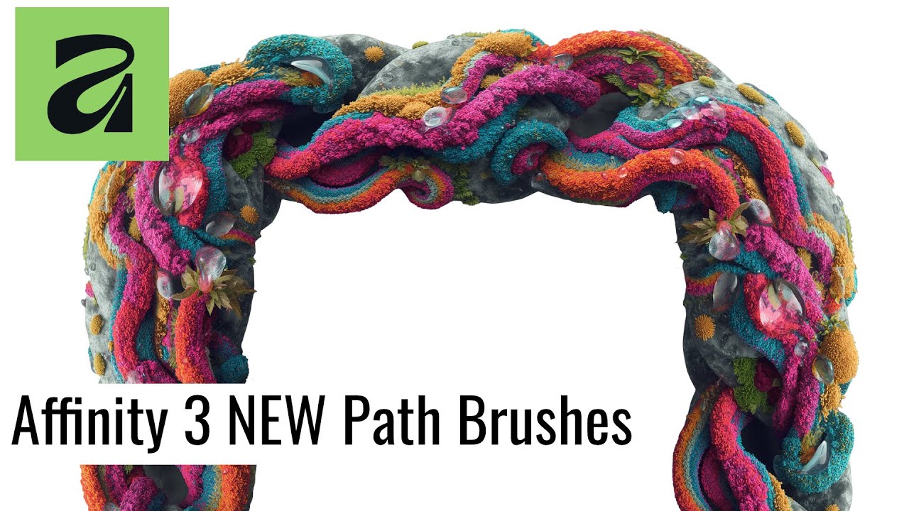 AFFINITY 3 PATH (Vector) Brushes | How To | New