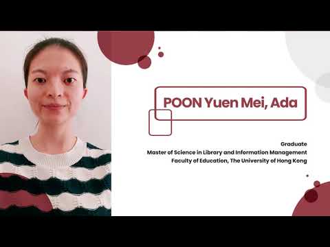 What Our Students Say - Master of Science in Library and Information Management [MSc(LIM)]