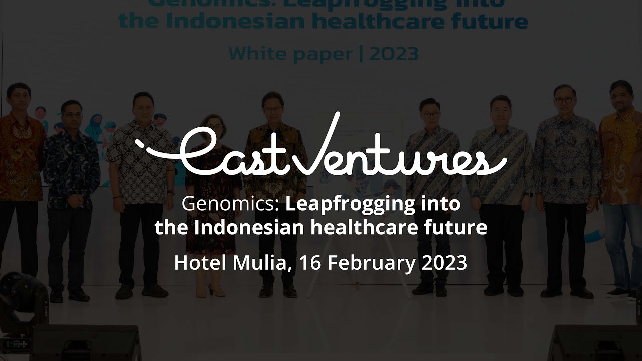 The launch of a white paper, “Genomics: Leapfrogging into the Indonesian healthcare future” 2023