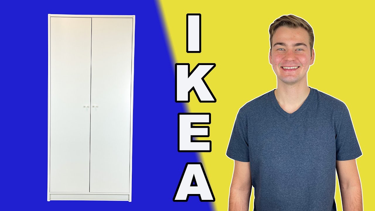 Step by Step | KLEPPSTAD 2 Door Wardrobe IKEA Tutorial