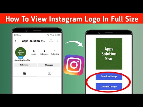 How To View Instagram Logo In Full Size 2024