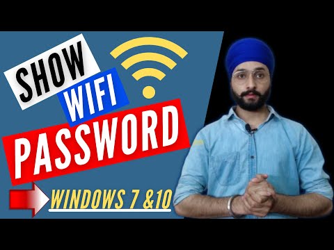 How to find WIFI password in Window 10 | Windows 10 WIFI password.