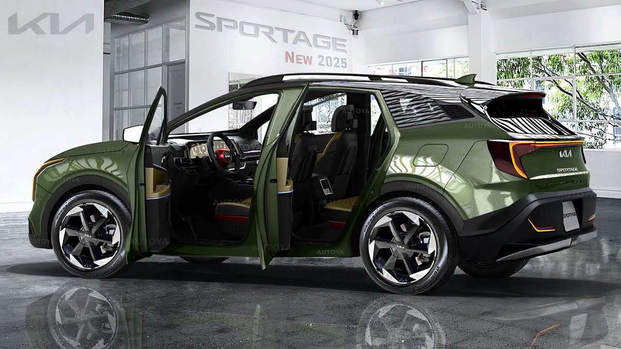 Redesigned and Enhanced 2025 Kia Sportage Gets an Unofficial Digital ...
