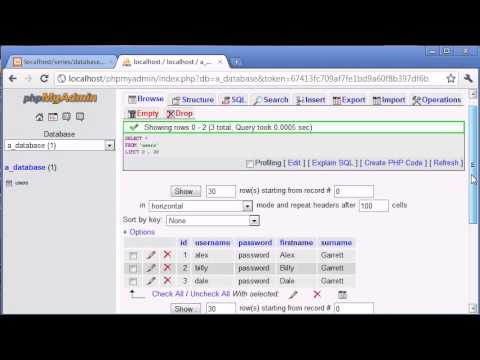 Beginner PHP Tutorial - 122 - More Basic Querying Part 3 Video Lecture ...