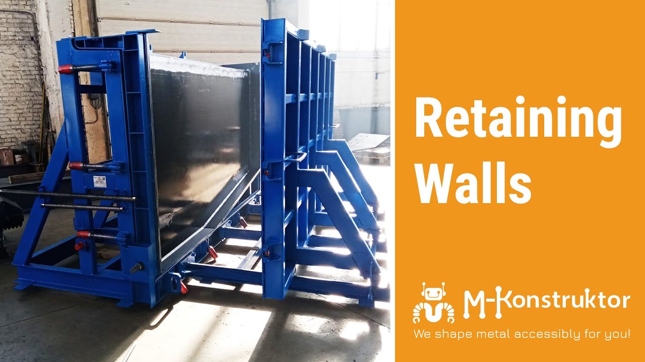 Moulding a retiaing wall in 60 seconds