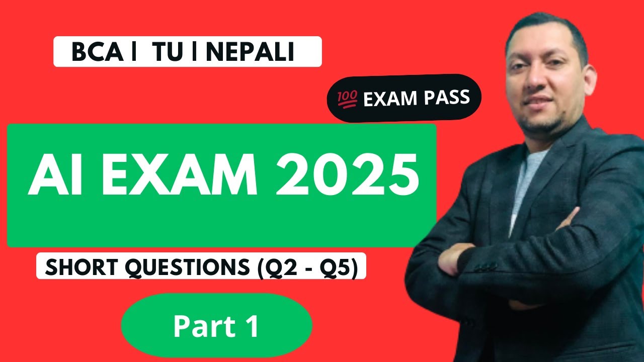 Artificial Intelligence BCA 2025 | Solved Questions | Part 1 | Nepali | Learn IT With Yuba Raj