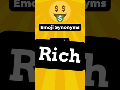 Emoji Vocabulary: 🤑 Money-Mouth Face Synonyms #emojiwordplay #english #wordtrivia