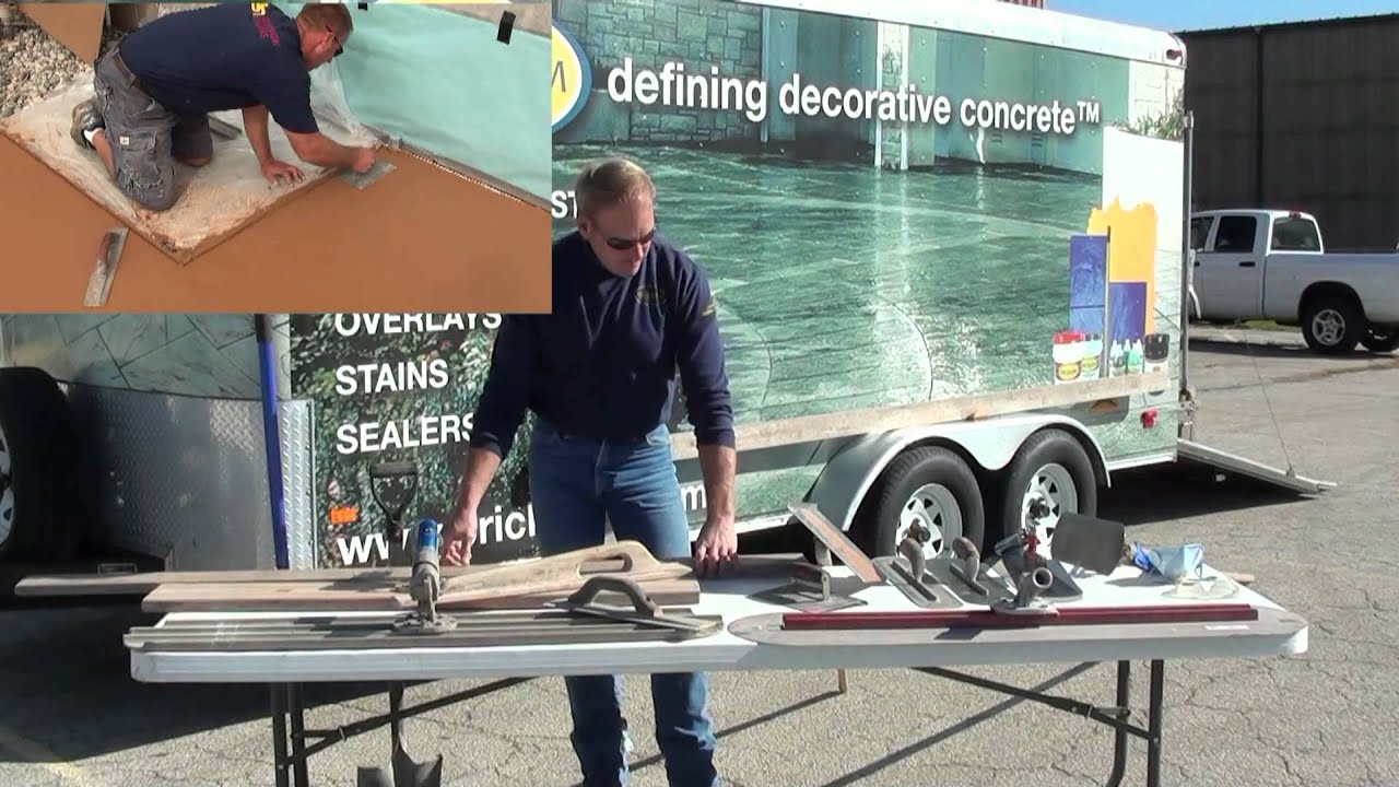 Concrete Finishing Tools