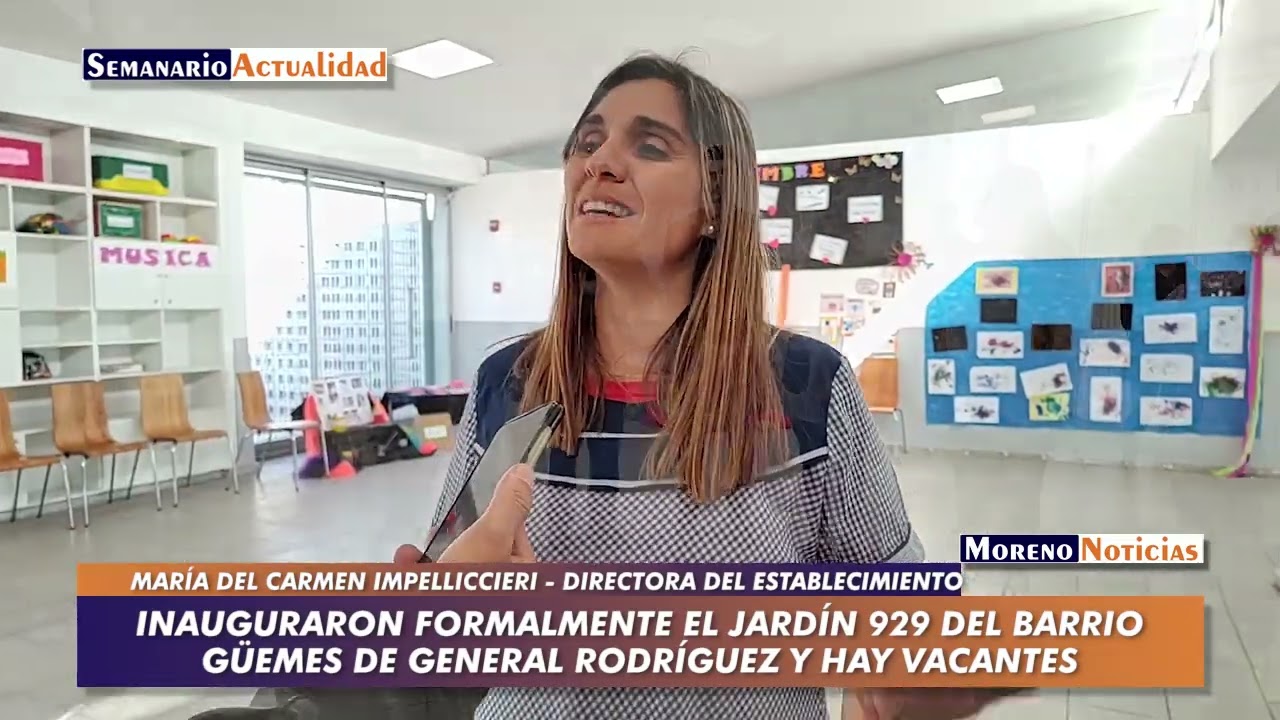 Inauguraron formalmente el Jardín 929 del barrio Güemes de General ...
