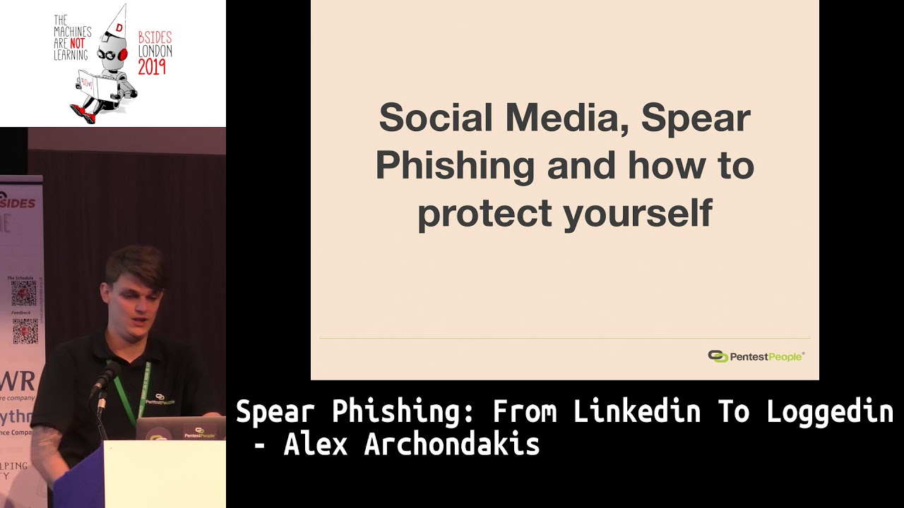Spear Phishing: From Linkedin To Loggedin - Alex Archondakis