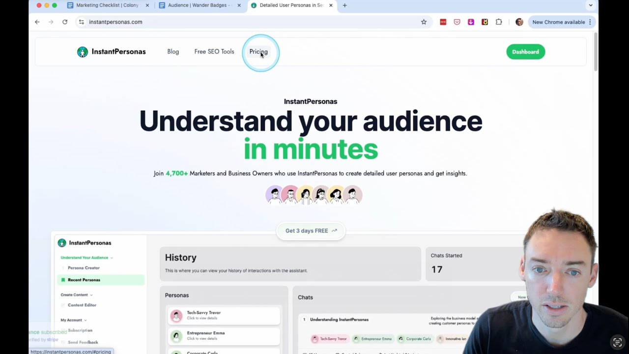 Define Your Audience | InstantPersonas.com Review